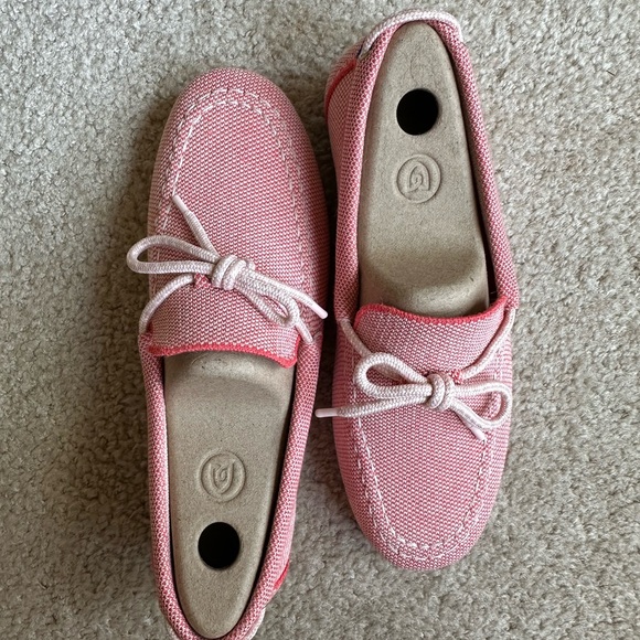 Rothy's | Shoes | Rothys Pink Sneakers With Knit Upper And White Laces ...
